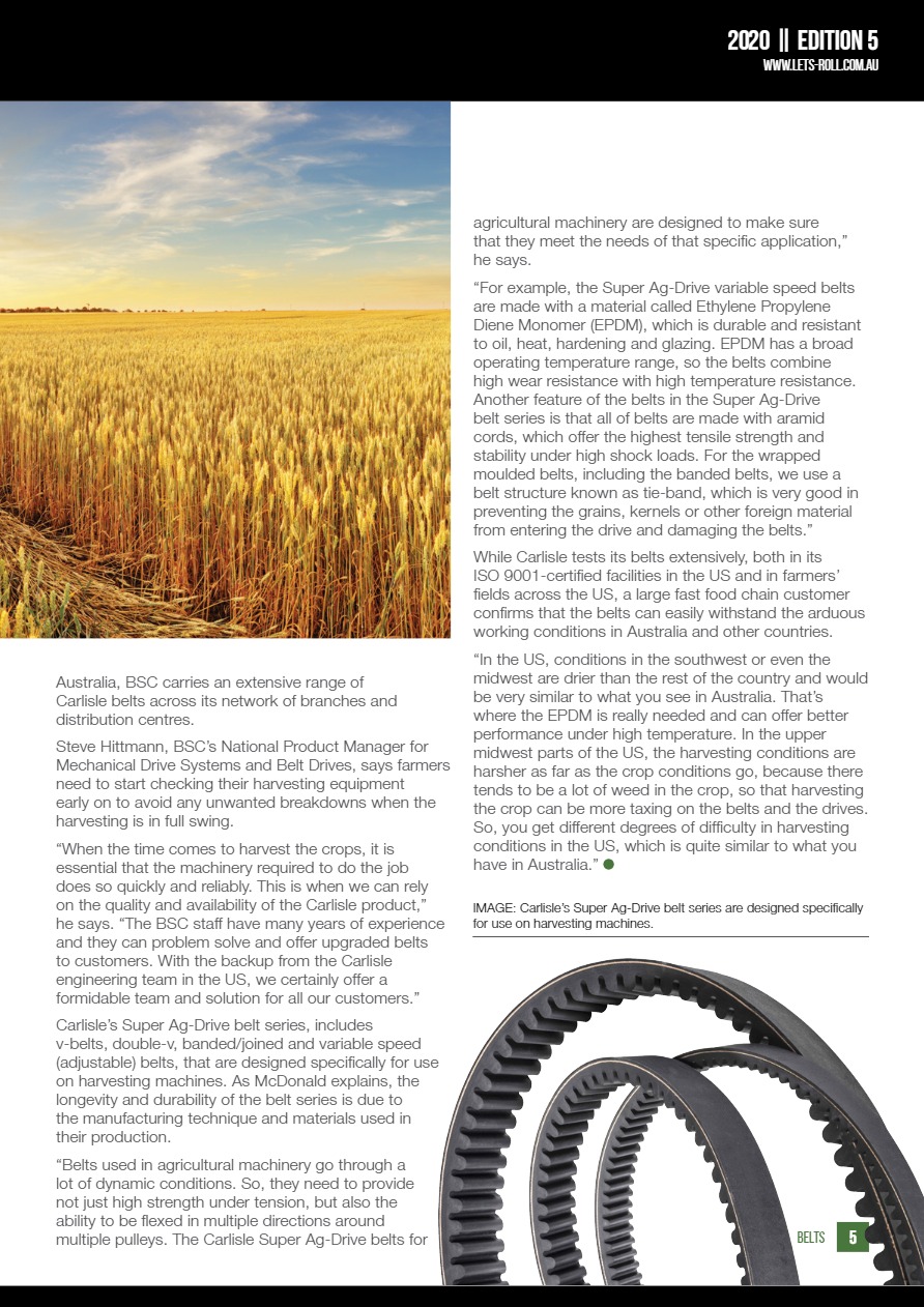 Paddock to Plate Edition 5 – Industry inMotion