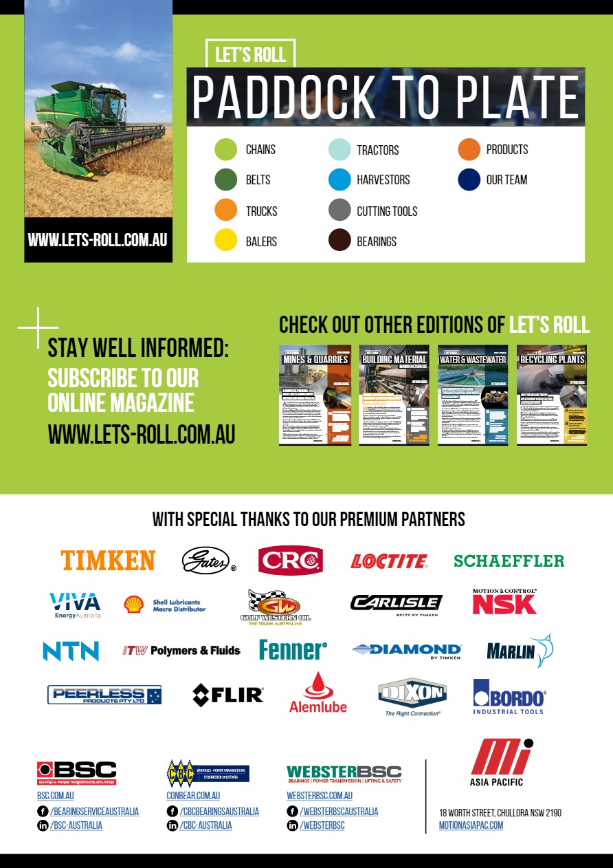 Paddock to Plate Edition 5 – Industry inMotion