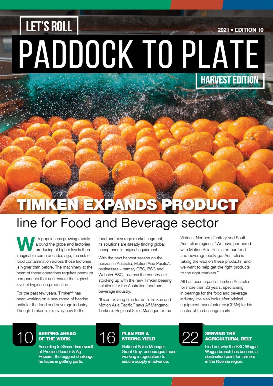 Paddock to Plate Edition 10 – Industry inMotion