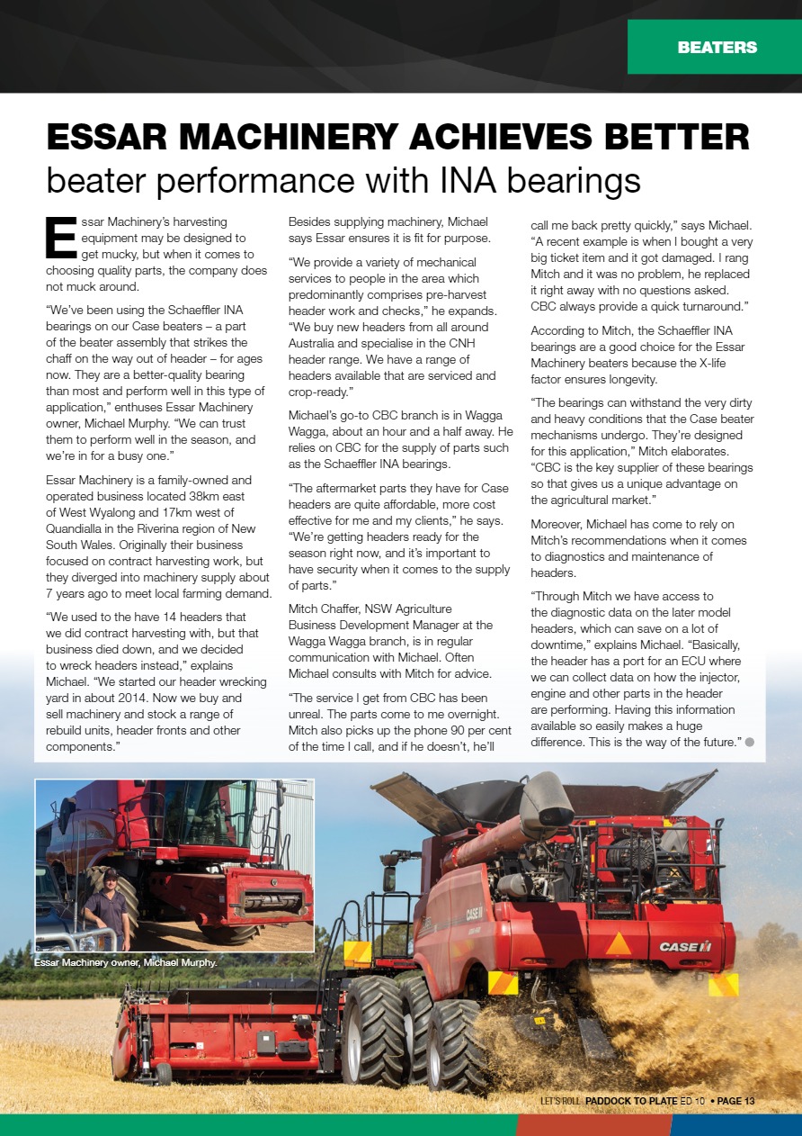 Paddock to Plate Edition 10 – Industry inMotion