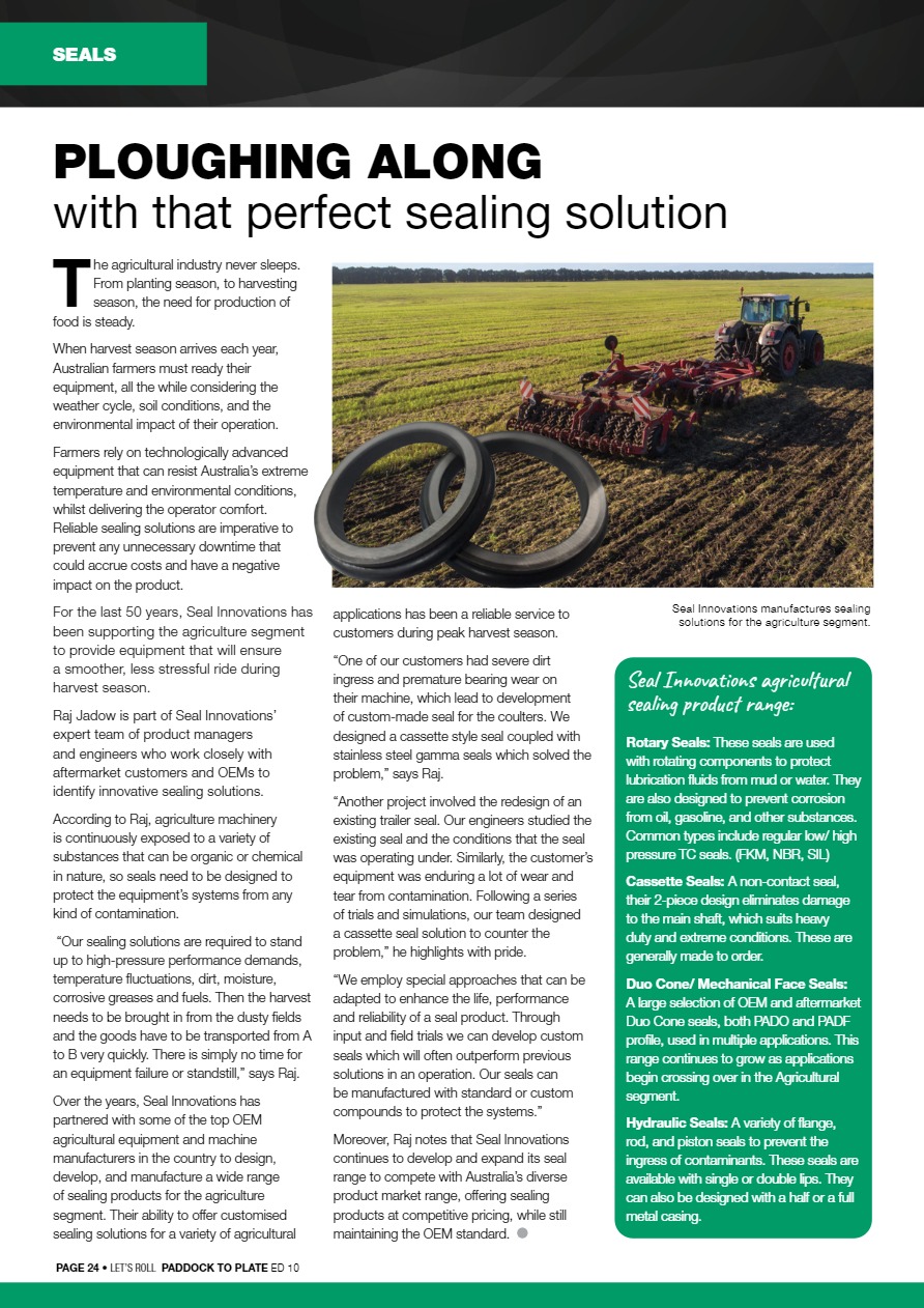 Paddock to Plate Edition 10 – Industry inMotion